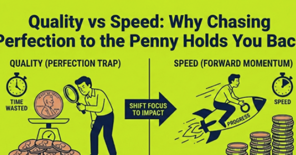 Quality vs Speed: Why Chasing Perfection to the Penny Holds You Back ...
