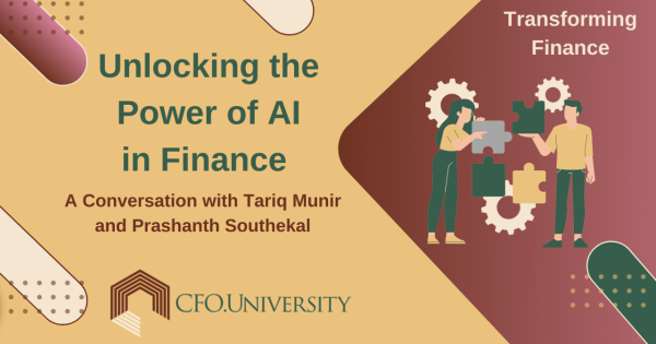 Unlocking the Power of AI in Finance | CFO.University