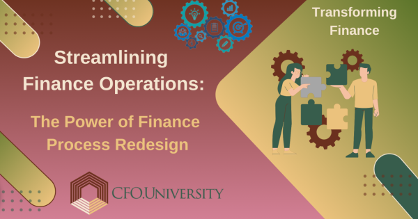 Streamlining Finance Operations: The Power of Finance Process Redesign ...